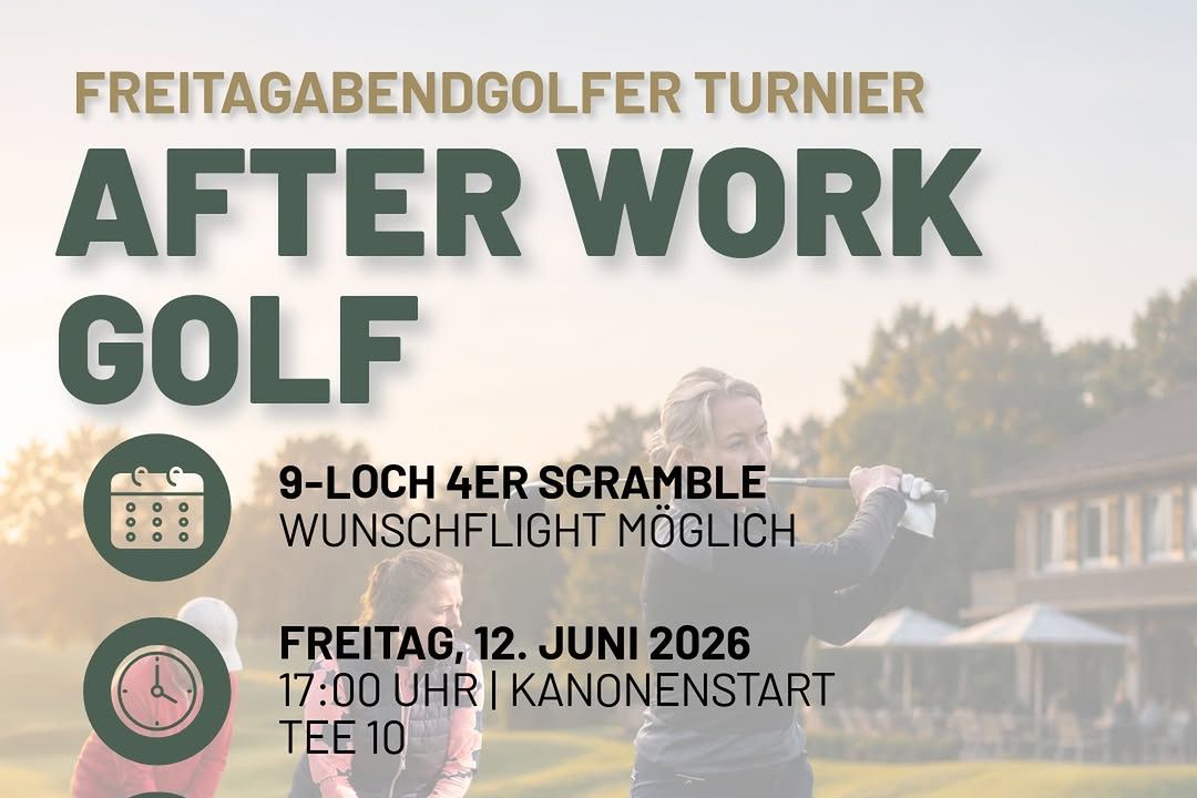 GC Varmert: After-Work-Turnier am Freitag - Golf Post