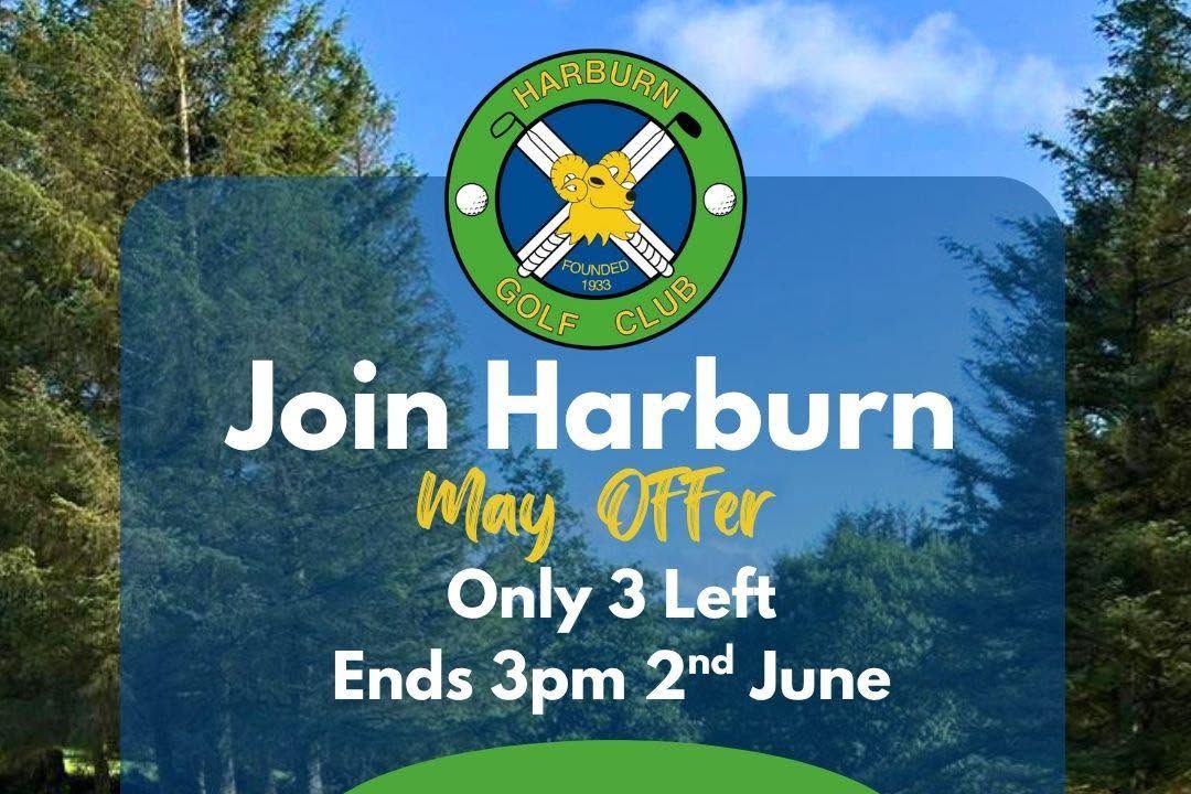 Harburn Golf Club: Letzte 3 Plätze für Mai-Angebot - Golf Post