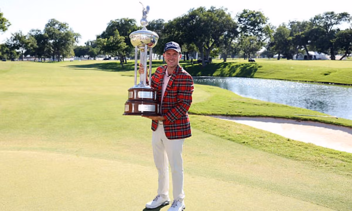 PGA Tour: Russell Henley gewinnt die Charles Schwab Challenge mit ...