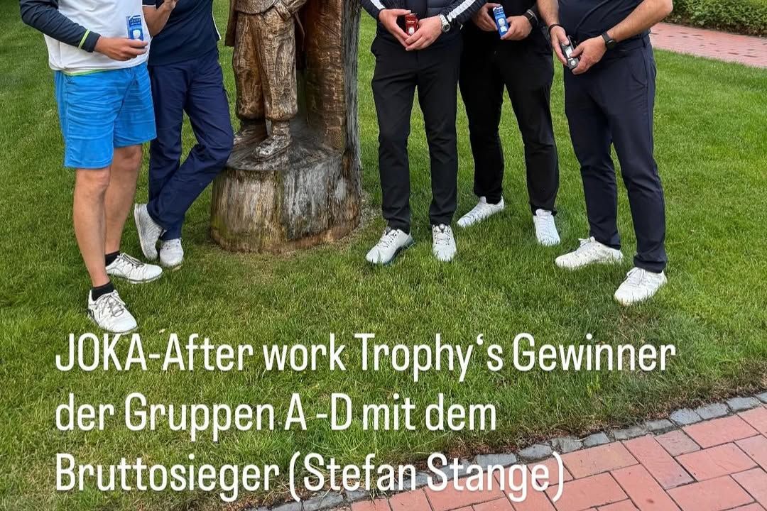 GC Munster: Stange gewinnt Joka After Work Trophy - Golf Post