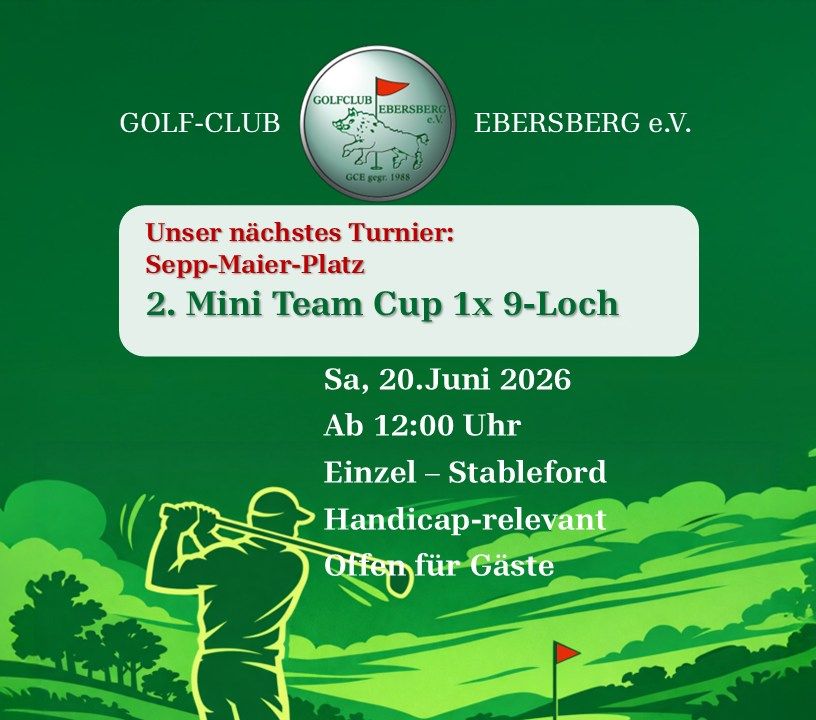 GC Ebersberg: Mini Team Cup am 20. Juni - Golf Post