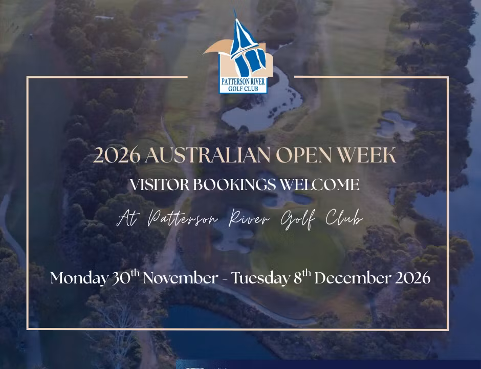 Patterson River Golf Club öffnet für Australian Open Week - Golf Post