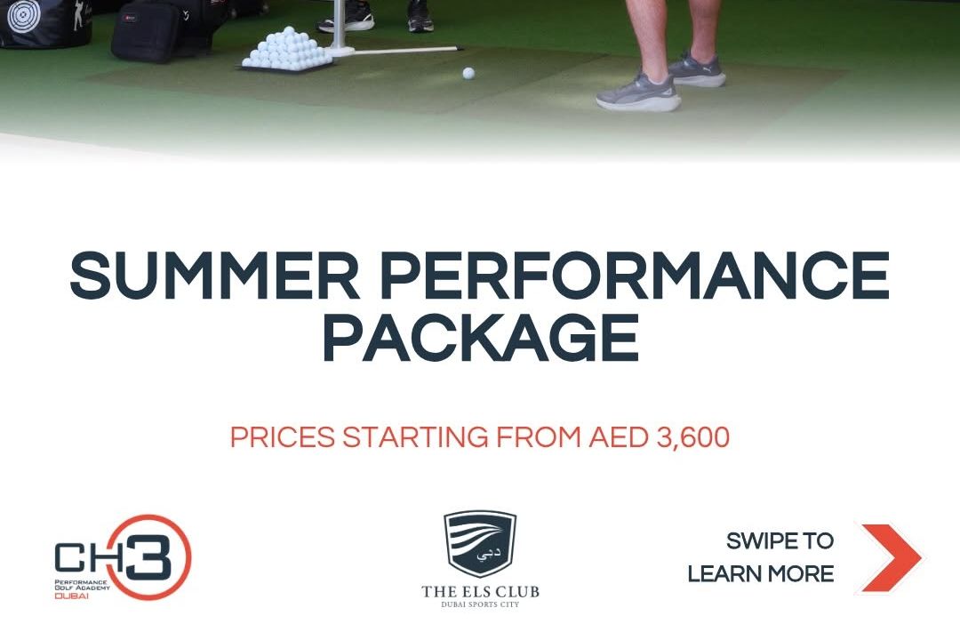 Els Club Dubai: Performance-Paket für den Sommer - Golf Post