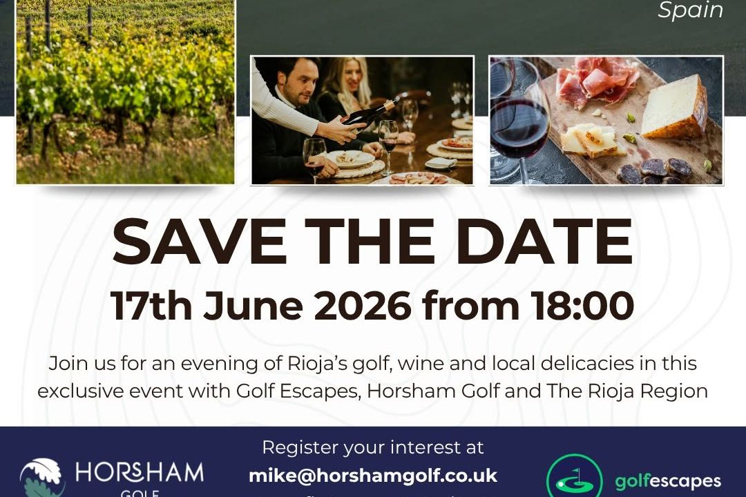 Horsham Park: Spanischer Golfabend mit Rioja-Wein - Golf Post